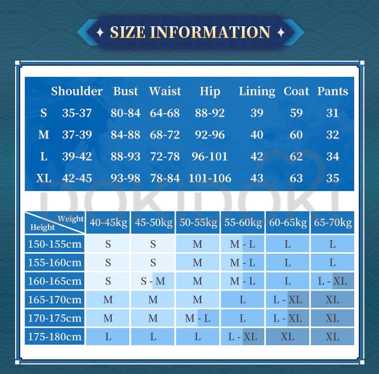 [PO] Xing Qiu Doujin Casual Cosplay Genshin Impact Xingqiu Dokidoki ...