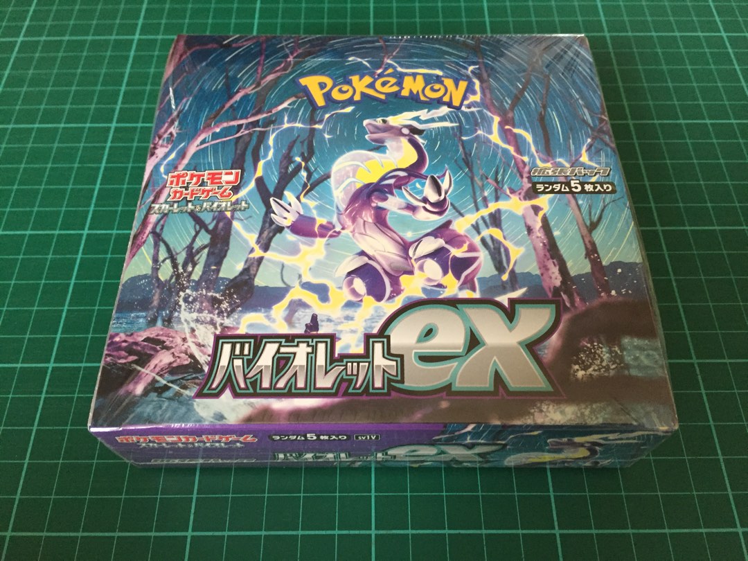 Pokemon TCG SV1V Violet Ex Japanese Booster Box, Hobbies & Toys, Toys & Games on Carousell