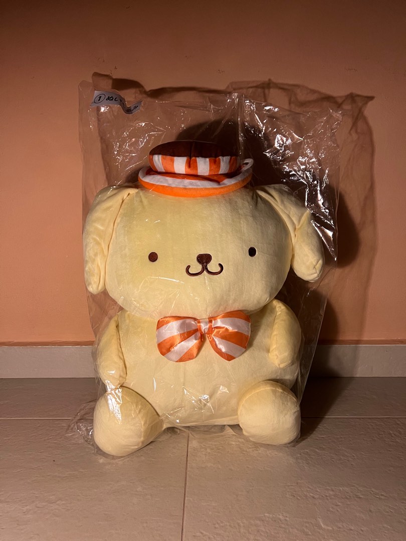 Pompompurin Big Plush, Hobbies & Toys, Toys & Games on Carousell