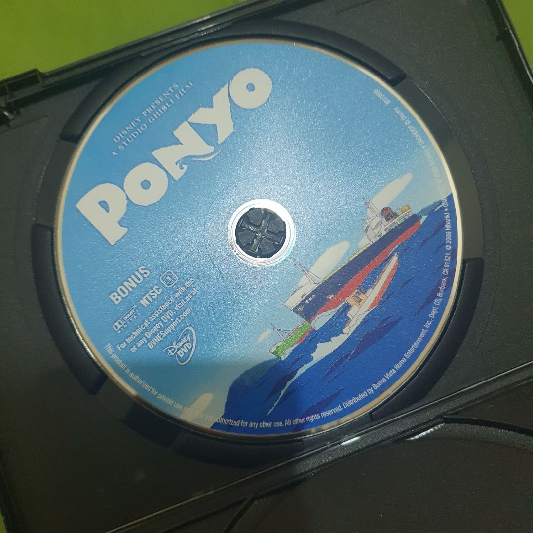 Ponyo 2-Disc DVD [Studio Ghibli] R1, Hobbies & Toys, Music & Media, CDs ...