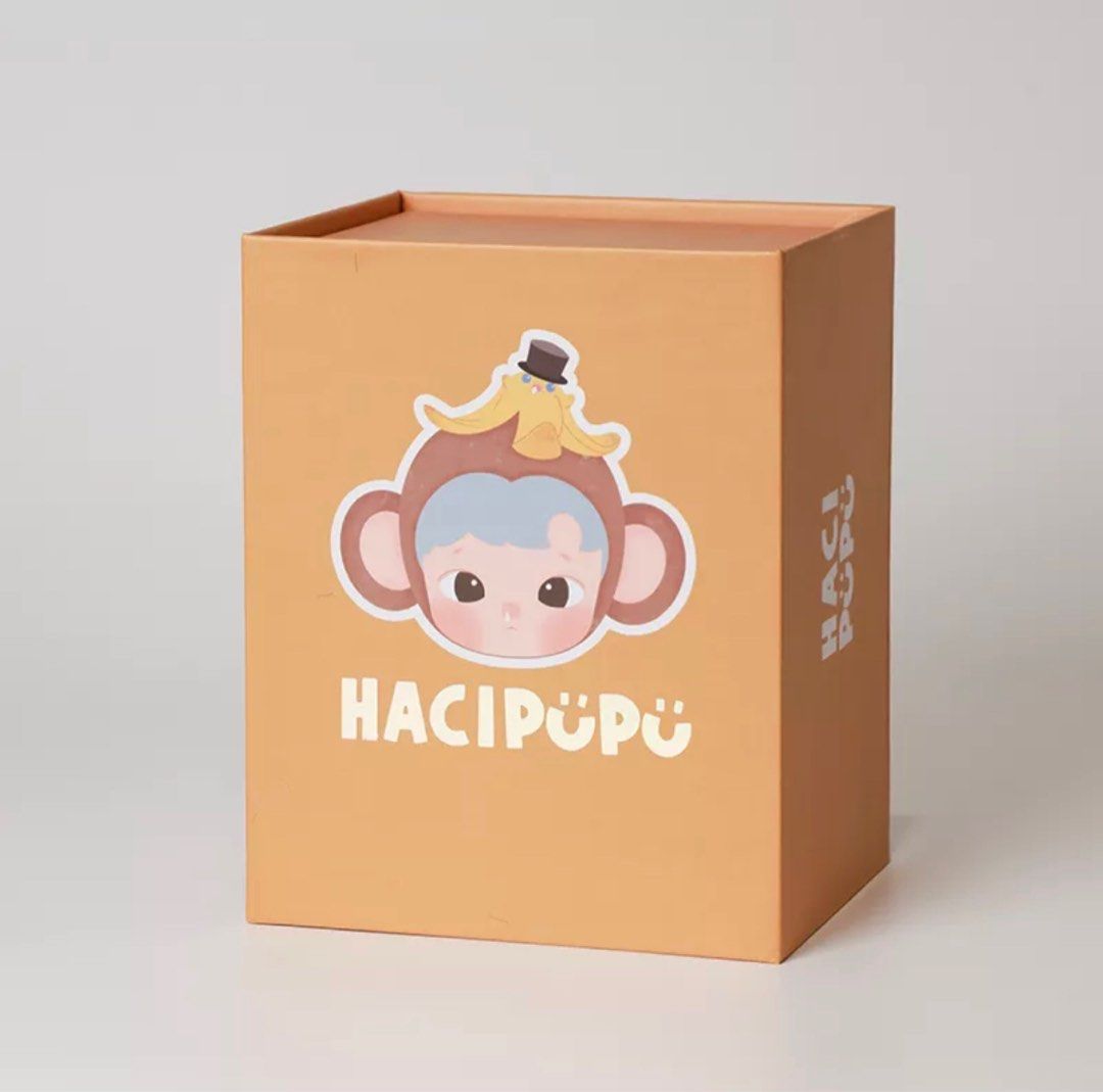 Popmart hacipupu little monkey, Hobbies & Toys, Toys & Games on Carousell