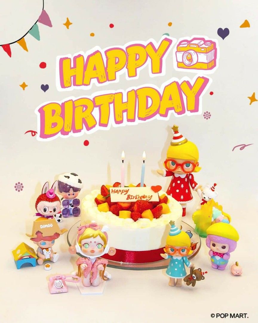 [POPMART] POPMART THEMED BIRTHDAY PARTY GOODIES BAG - INCLUSIVE OF AT ...