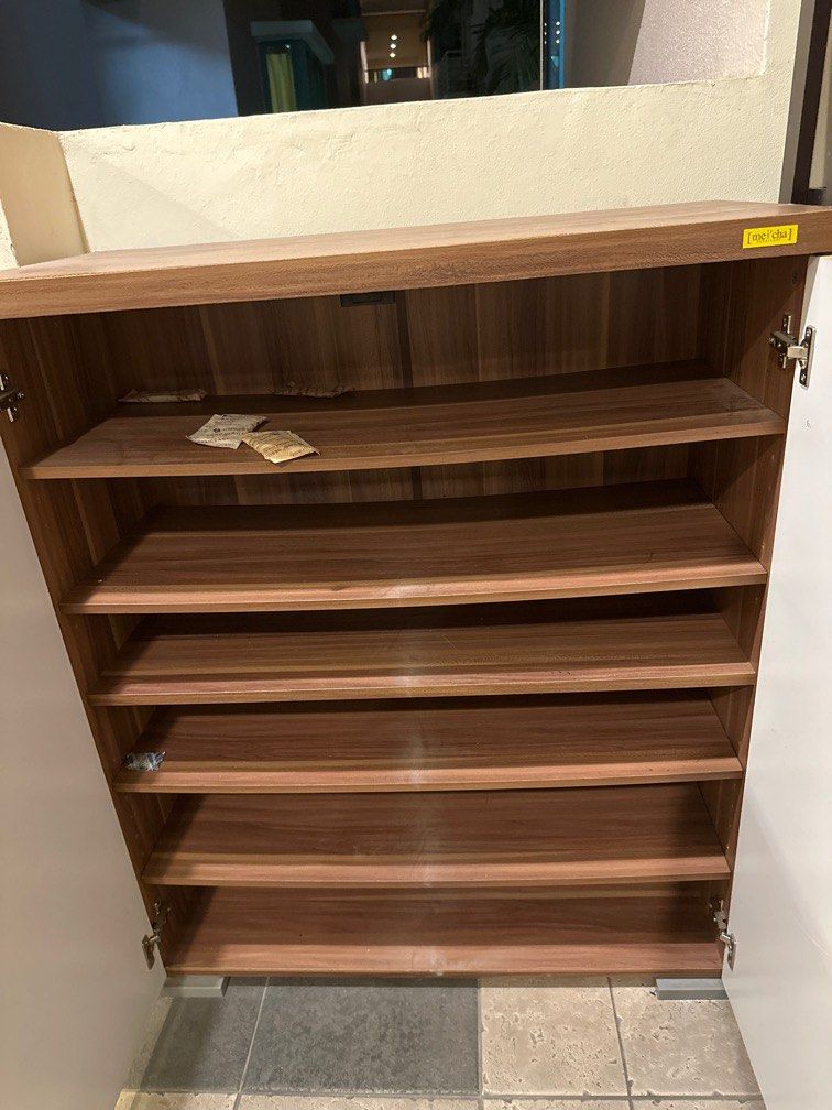 Pre-loved shoe cabinet, Furniture & Home Living, Furniture, Shelves ...