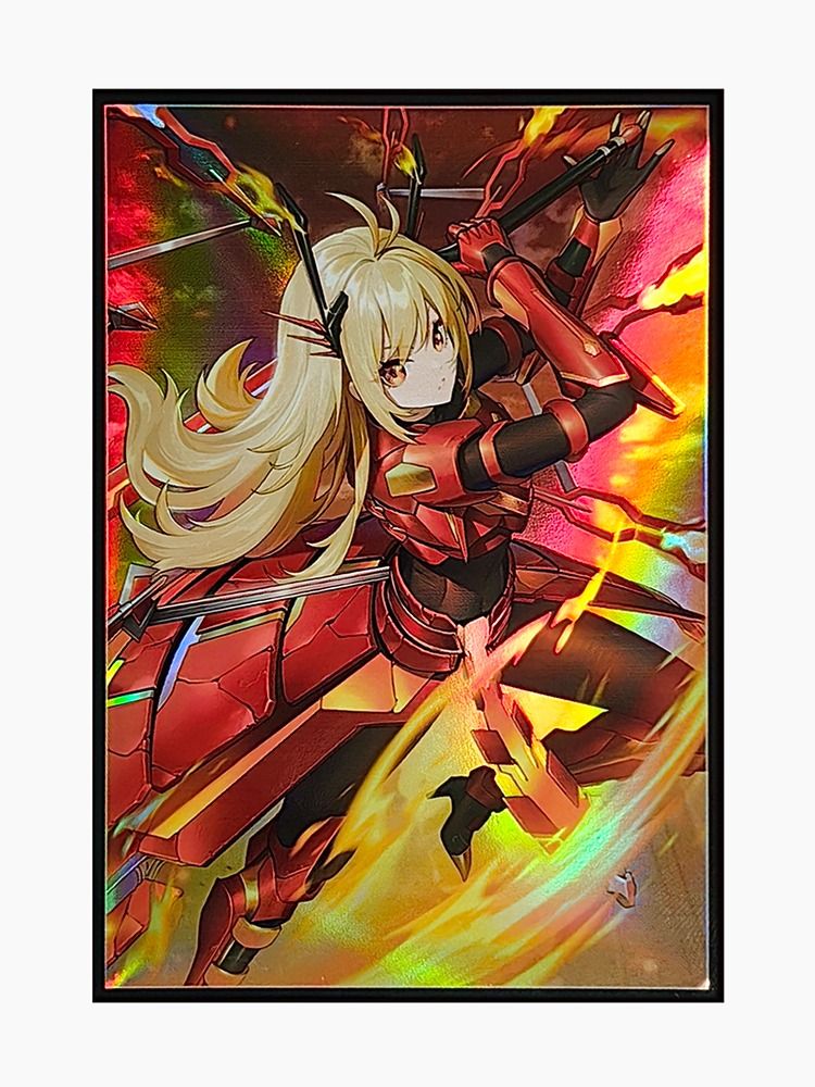 Preorder - Foil Raye in Sky Striker Ace - Kagari Armour card sleeve for ...