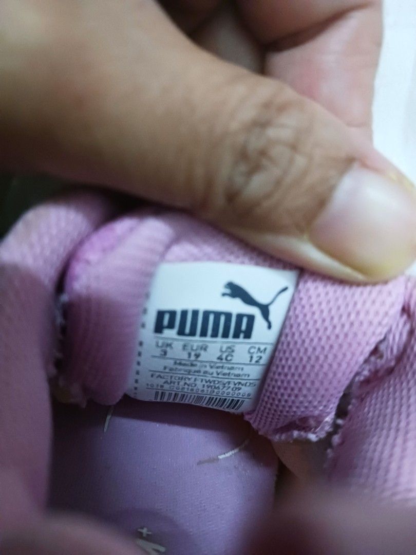 Puma fit+ pink 12cm, Babies & Kids, Babies & Kids Fashion on Carousell