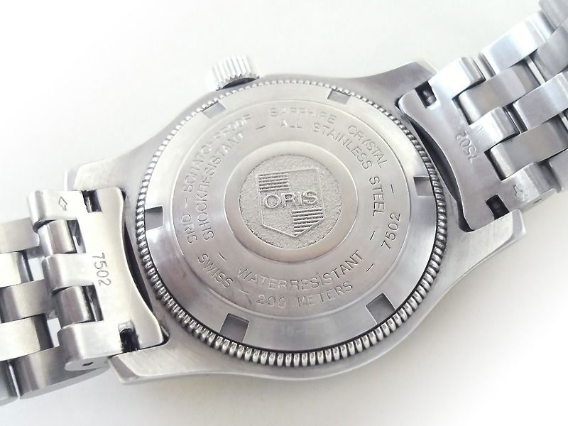 Rare ORIS 7502 Big Crown DIVERS REGULATOR Watch with Broad Arrow Hands ...