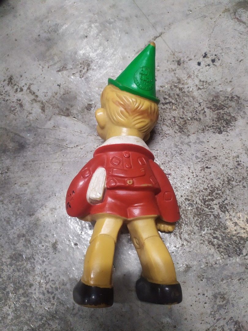 Rare Vintage 60s Rubber Pinocchio Made in Italy, Hobbies & Toys ...
