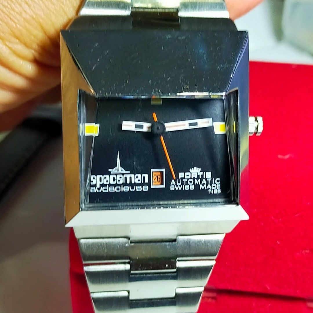 Rare vintage Fortis Spaceman watch Swiss Automatic, Men's Fashion ...