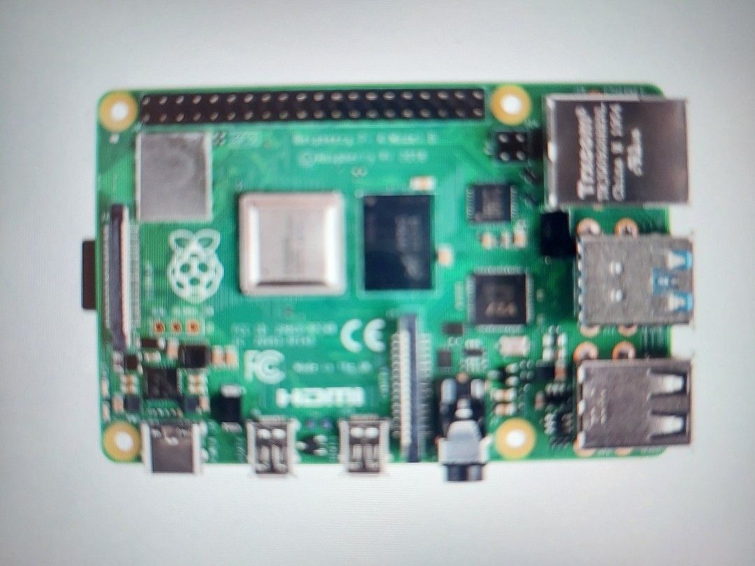 Raspberry Pi 4B 8GB kit with 64 microSD Card. 5V DC power via USB-C ...
