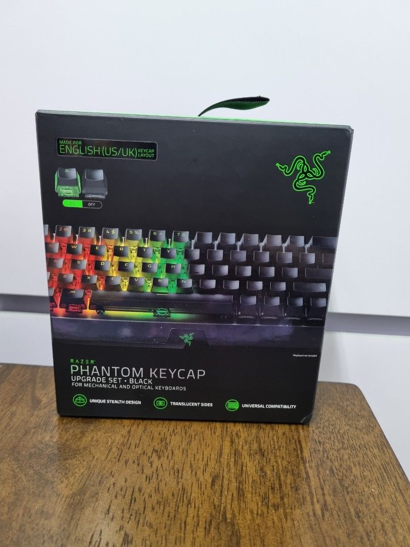 Razer phantom black keycaps, Computers & Tech, Parts & Accessories ...
