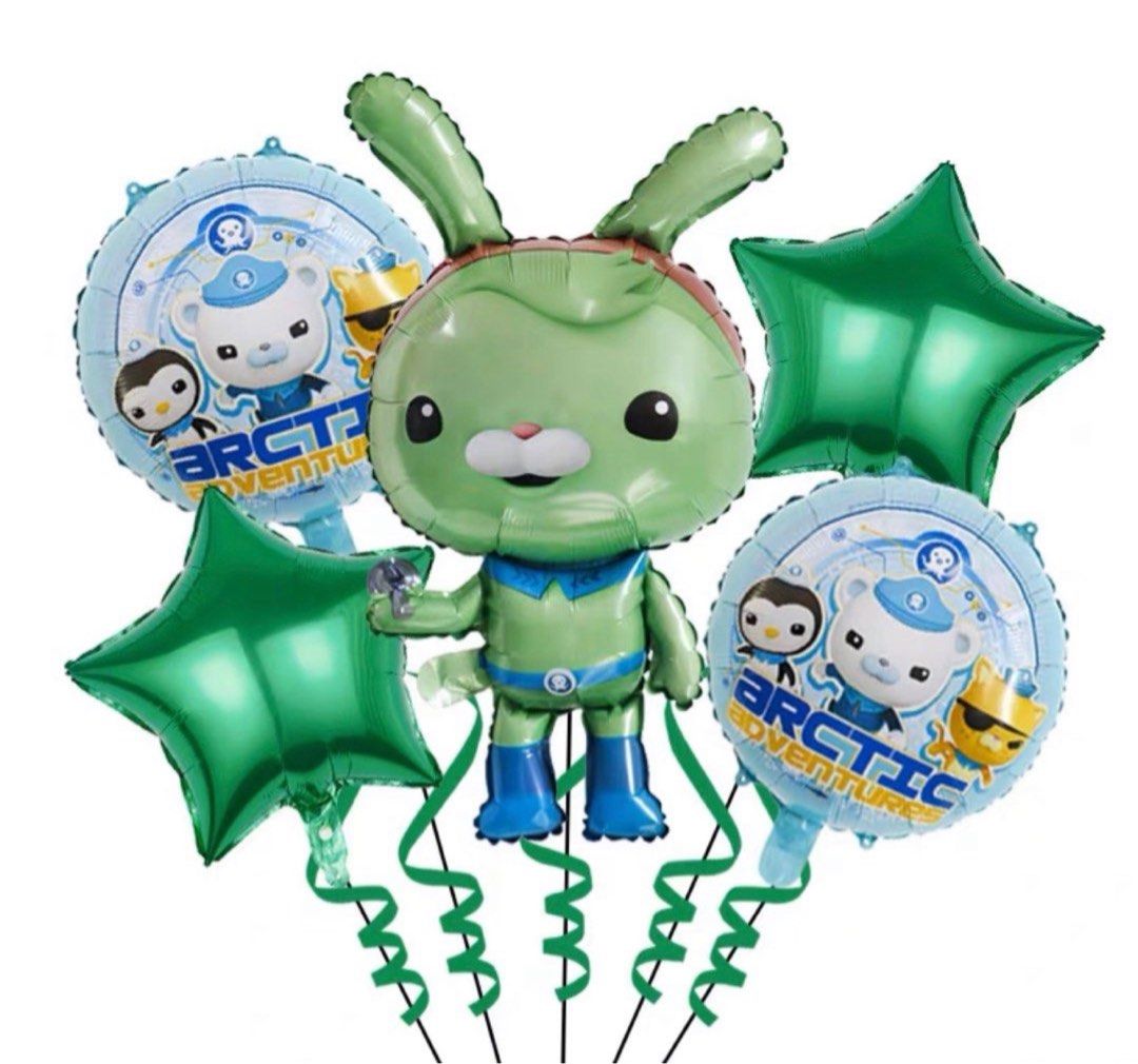 [Ready Stock] Meet The Octonauts theme ( Kwazii, Captain Barnacles ...