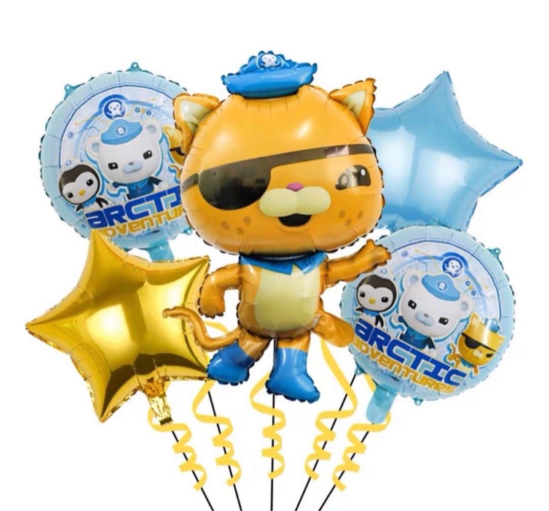 [Ready Stock] Meet The Octonauts theme ( Kwazii, Captain Barnacles ...