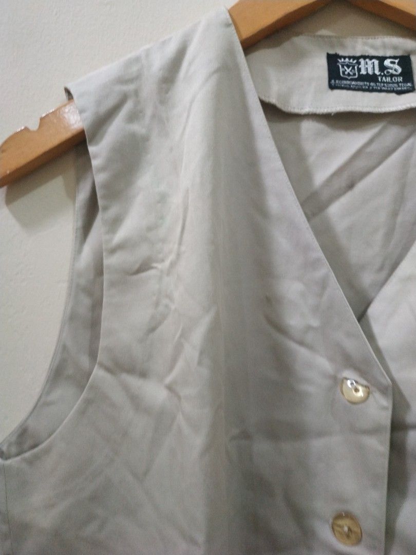 Rompi / outer cream on Carousell