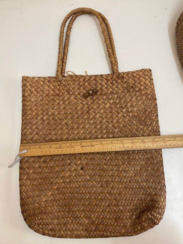 Rotan beg, Women's Fashion, Bags & Wallets, Beach Bags on Carousell