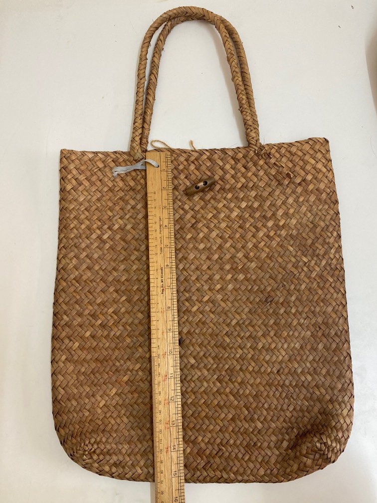 Rotan beg, Women's Fashion, Bags & Wallets, Beach Bags on Carousell