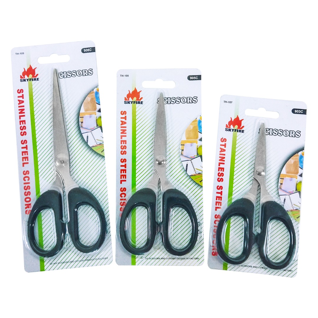 Scissors Gunting Multipurpose Comfort Grip Cutting Tools Arts & Craft ...