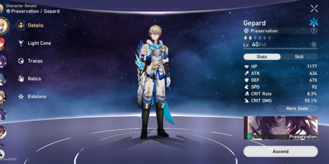 SEELE + HIMEKO + GEPARD HSR HONKAI STAR RAIL ACCOUNT, Video Gaming ...