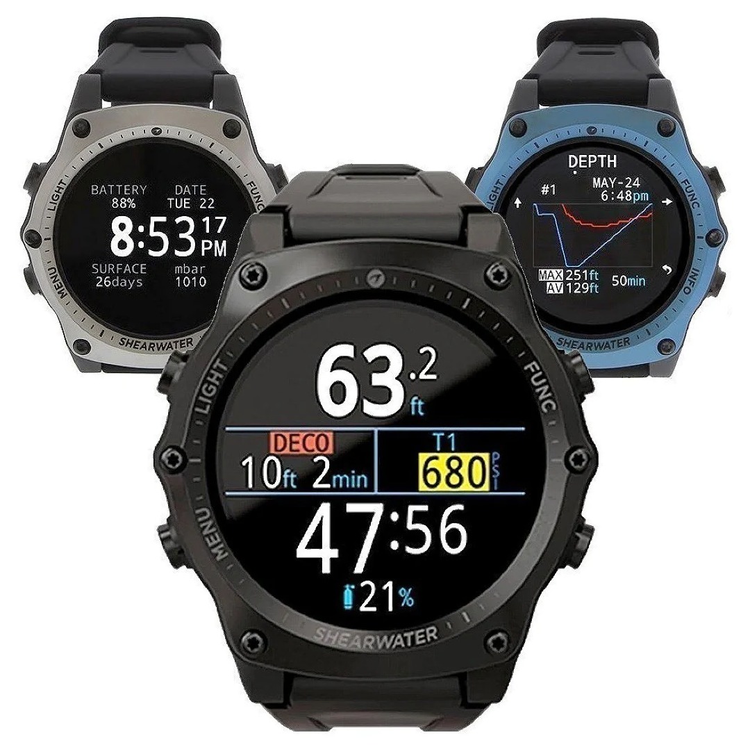 Shearwater Teric｜潛水裝備｜潛水電腦錶｜潛水必備｜潛水高氧課程｜, 運動產品, 運動與體育, 運動與體育 - 水上活動 ...
