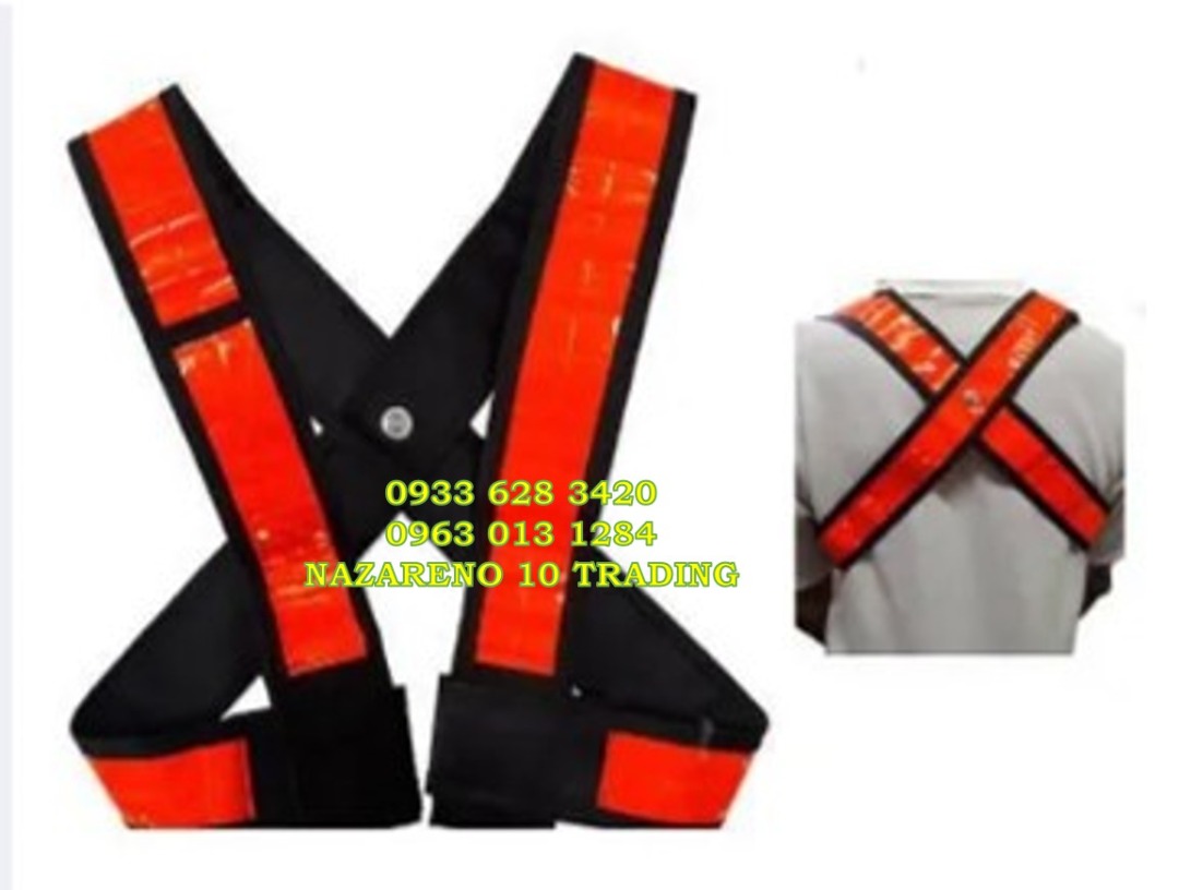 Shoulder Vest with Reflective strips Safety Vest on Carousell