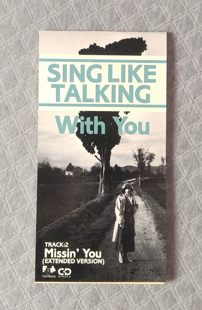 SING LIKE TALKING - With You 日版 二手單曲 CD, 書籍、休閒與玩具, 樂器、音樂相關, CD、DVD在旋轉拍賣