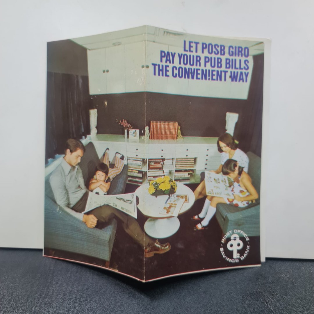 Singapore POSB GIRO FOR PUB BILLS brochure, Hobbies & Toys, Memorabilia ...