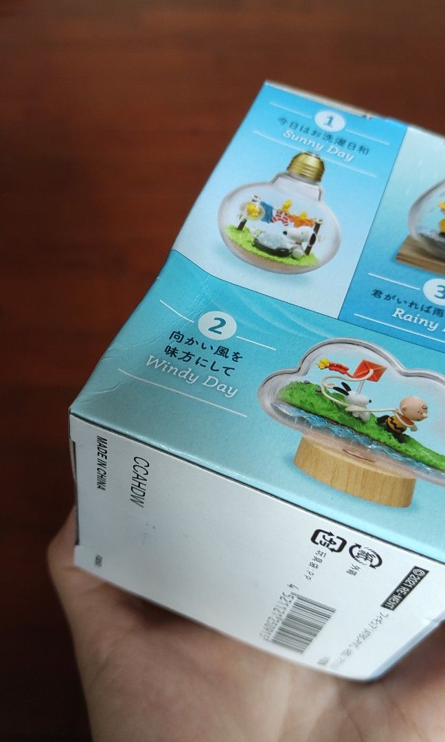 Snoopy Weather Terrarium - Snow Day snoopy peanuts Woodstock figurine ...