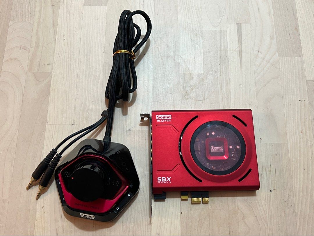 Sound Blaster ZX pci-e sound card, 電腦＆科技, 電腦周邊及配件, 電腦周邊產品 - Carousell