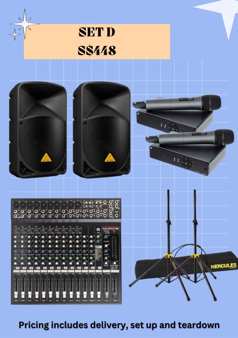 Sound System Rental & Setup, Lifestyle Services, Event & Party Services ...
