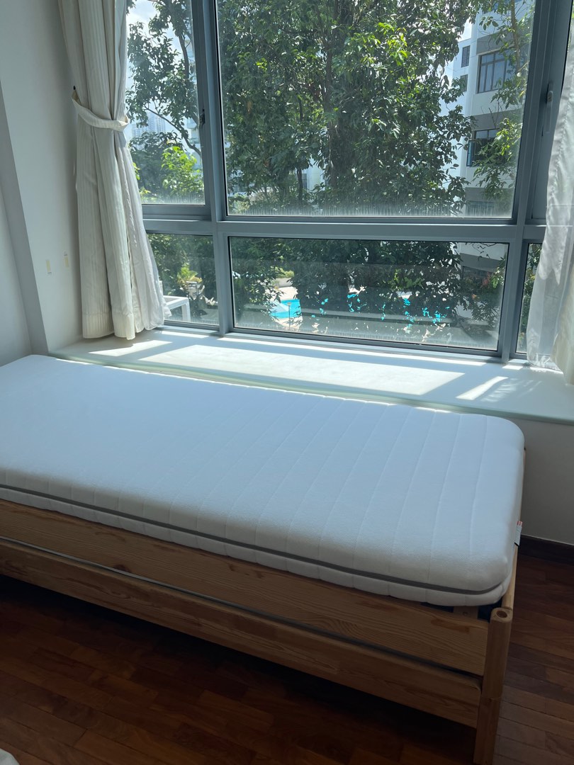 Stackable Beds IKEA UTAKER, Furniture & Home Living, Furniture, Bed ...