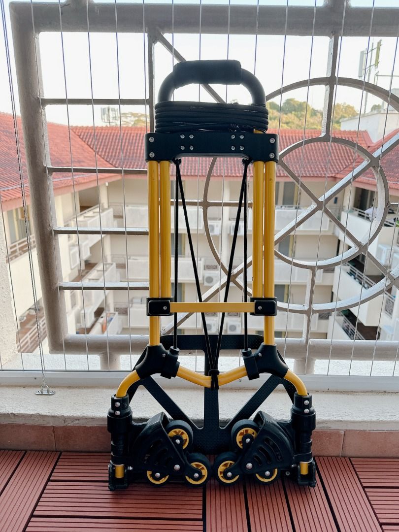 Stanley Trolley Folding Hand Truck with a weight capacity of 70kg ...