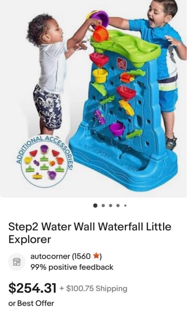 Step 2 waterfall waterfall, Babies & Kids, Infant Playtime on Carousell