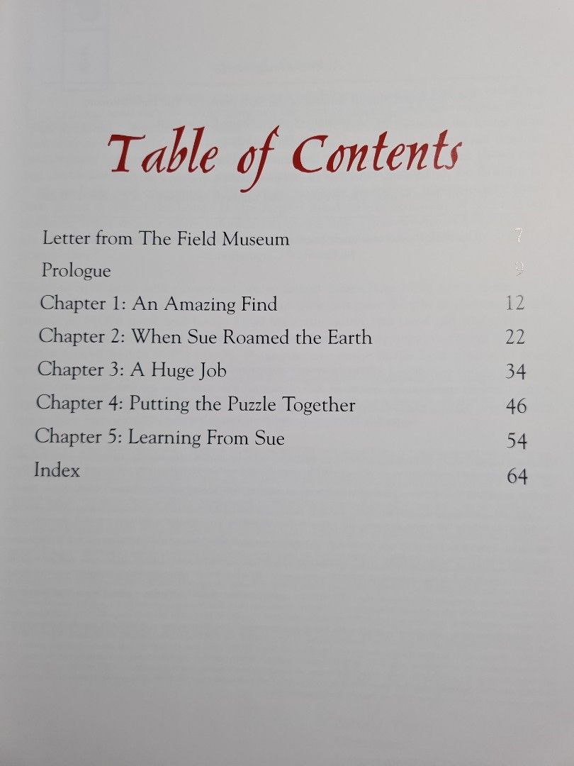 Sue, the Story of the Colossal Fossil, Hobbies & Toys, Books ...