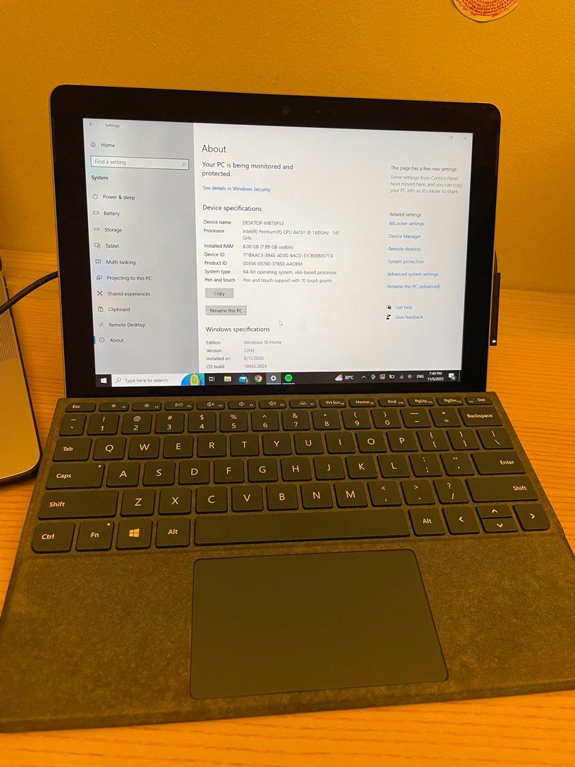 Surface Go Consumer Model 1823, Computers & Tech, Laptops & Notebooks ...