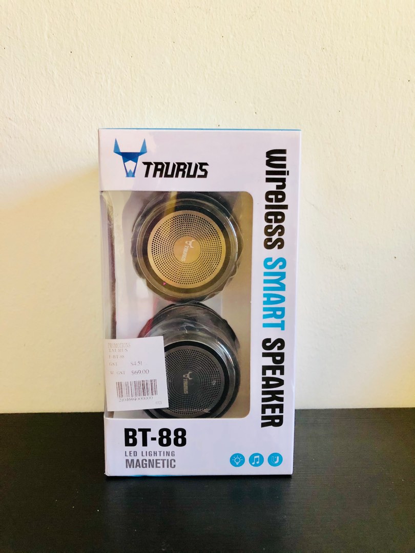 Taurus Smart Speaker BT-88 light magnetic, Audio, Portable Audio ...