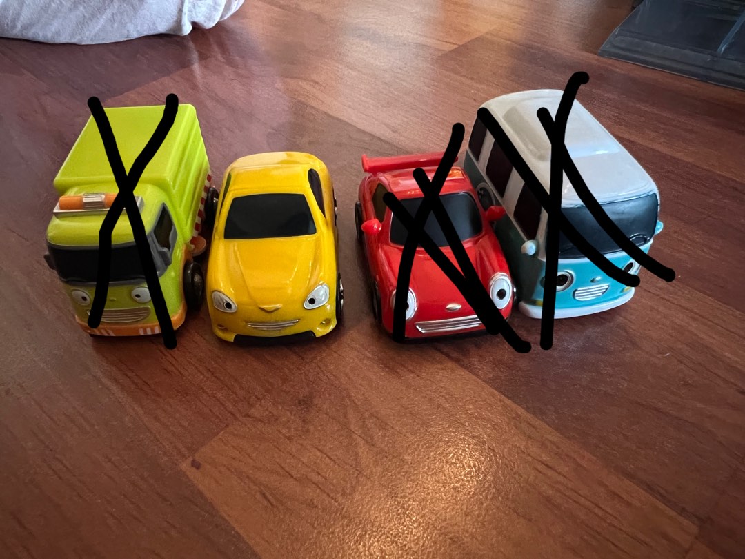 Tayo and friends toy cars, Hobbies & Toys, Toys & Games on Carousell