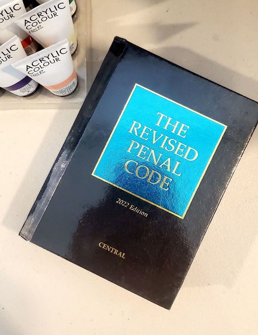 The Revised Penal Code RPC Central Codal 2022 Edition, Hobbies & Toys ...