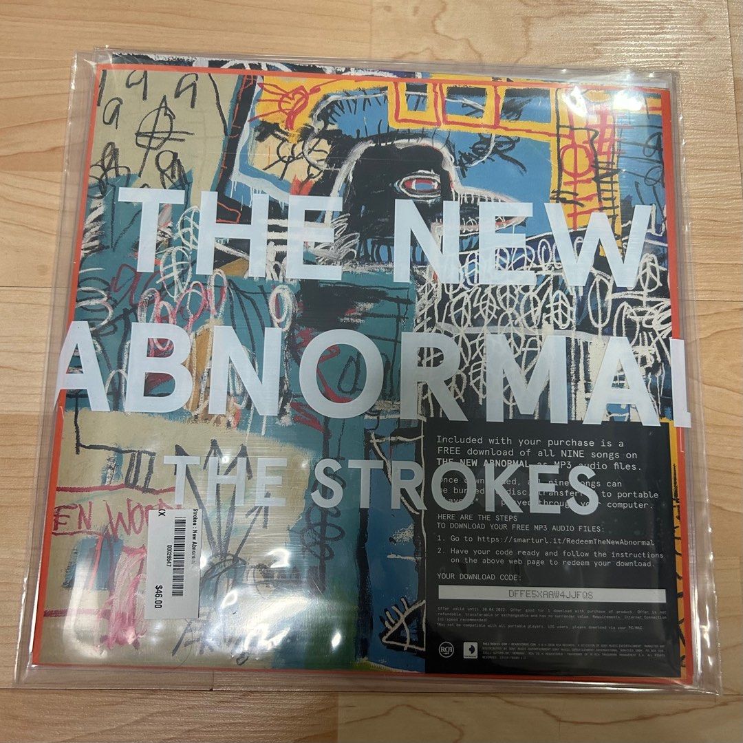 The Strokes The New Abnormal Vinyl Record, Hobbies & Toys, Music & Media, Vinyls on Carousell