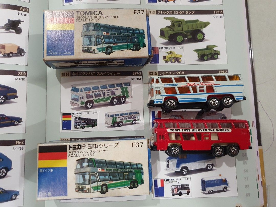 Tomica F37 Neoplan Bus Skyliner, Hobbies & Toys, Toys & Games on Carousell