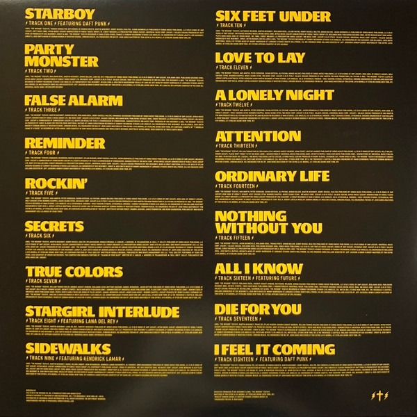 [TRANSLUCENT BLUE/RED] STARBOY VINYL RECORD | WEEKND VINYL RECORD ...