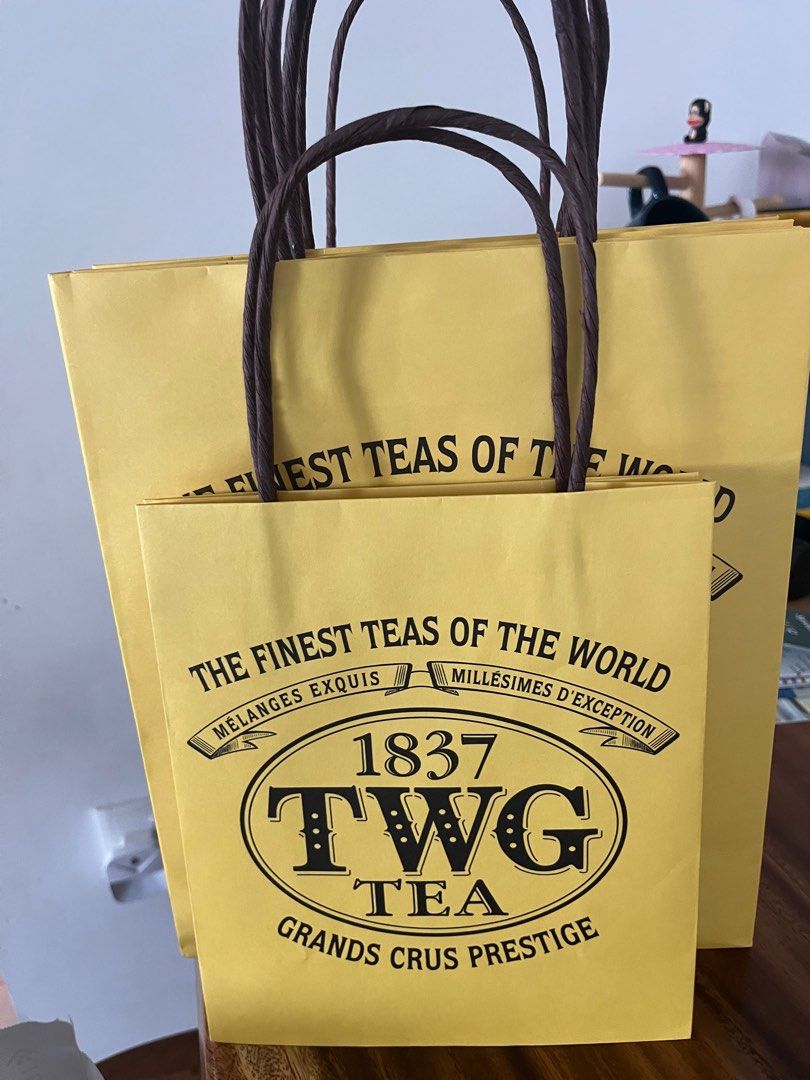 TWG paper bag, Food & Drinks, Packaged & Instant Food on Carousell
