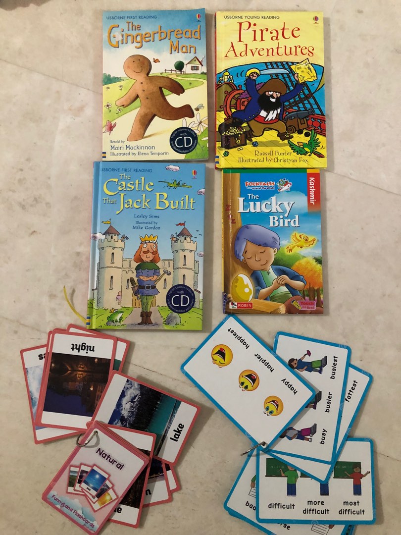 Usborne story books, flash cards, Hobbies & Toys, Books & Magazines ...