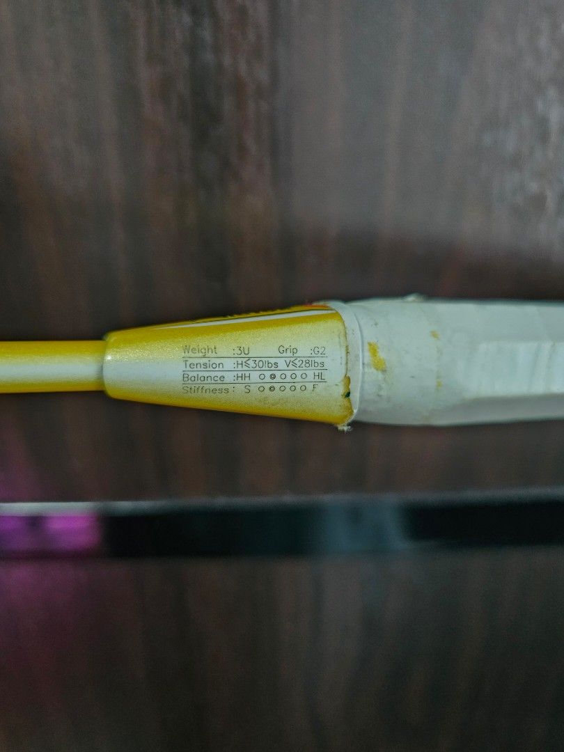 Victor bravesword LYD 3U, Sports Equipment, Sports & Games, Racket ...