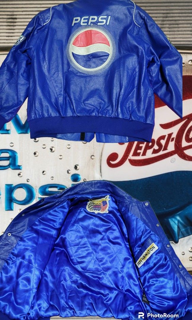 VINTAGE JACKET BUD & PEPSI, Men's Fashion, Coats, Jackets and Outerwear ...