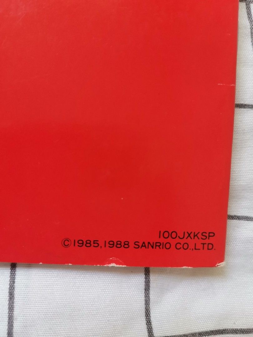 Vintage Sanrio Notebook Sambo & Hannah on Carousell