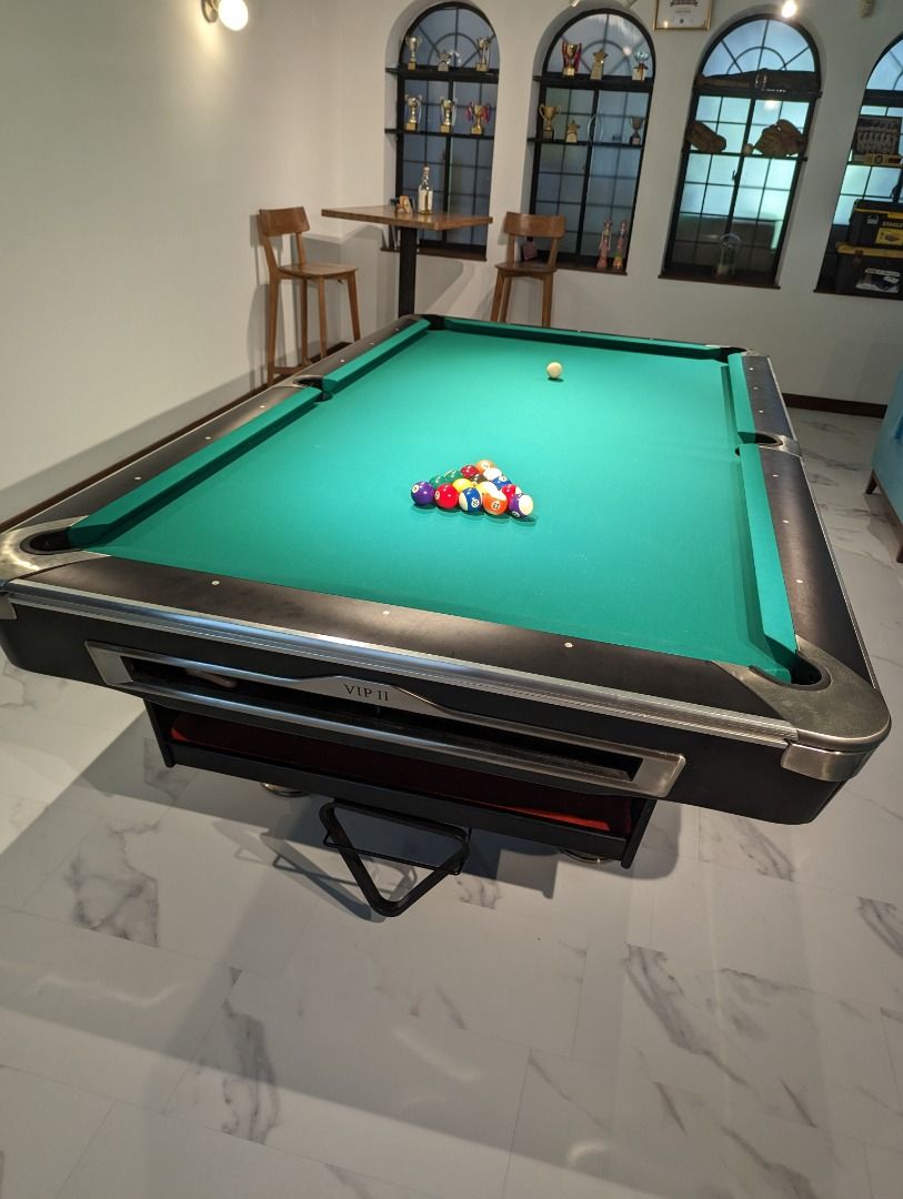 VIP II full size pool table, Sports Equipment, Sports & Games ...