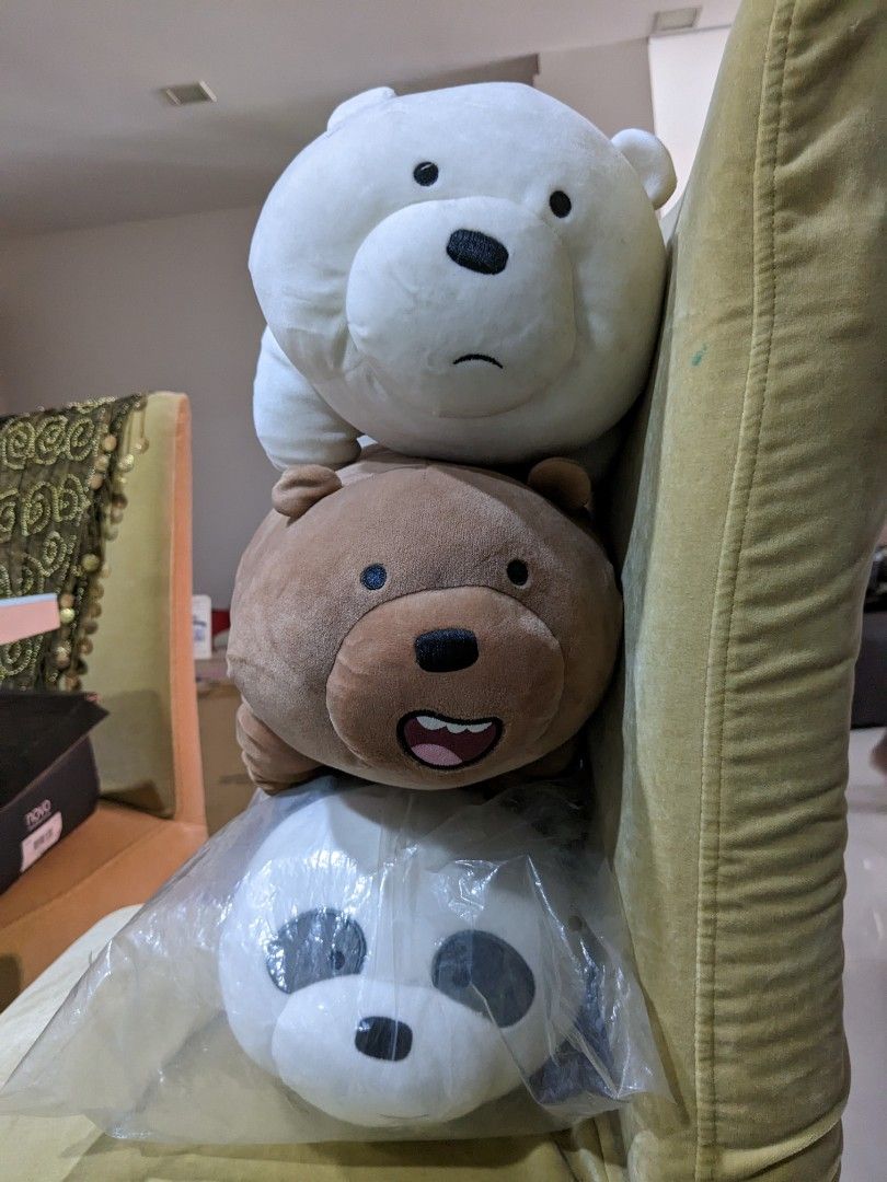 we bare bare stackable plushies, Hobbies & Toys, Toys & Games on Carousell