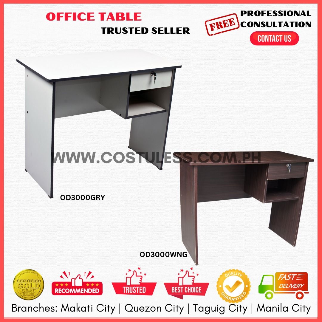 Wooden Laminated Office Table, Computer Desk, Home Furniture, Office ...