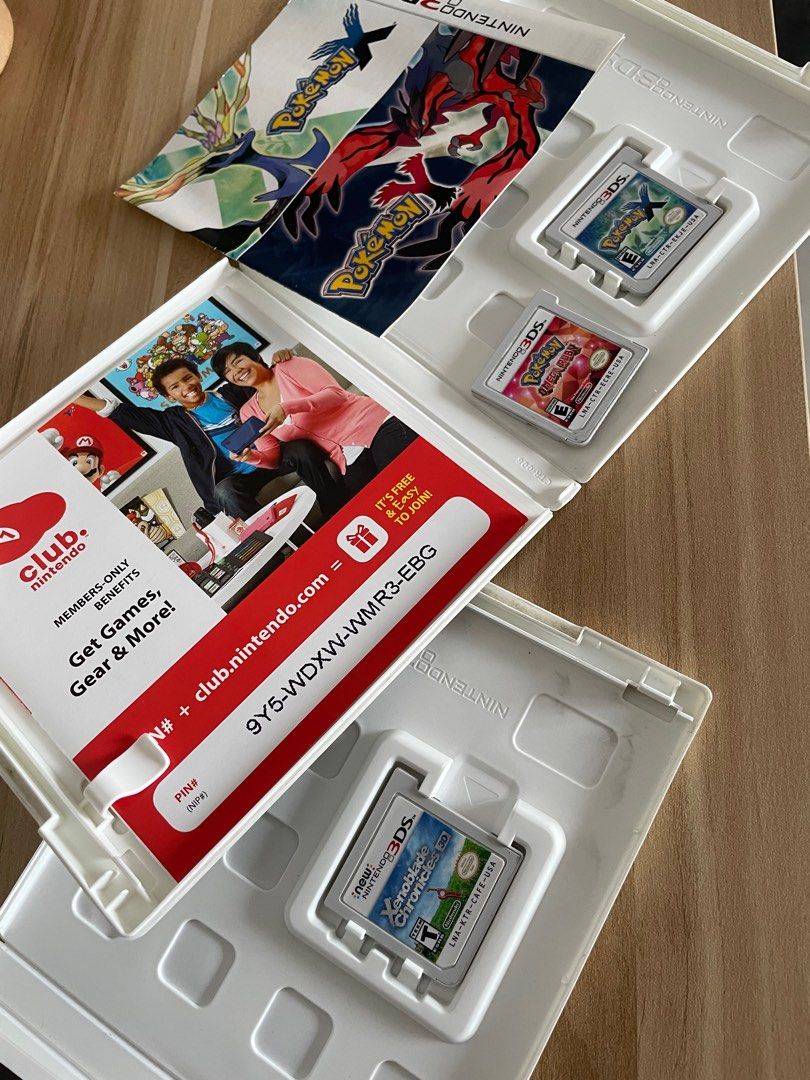 Xenoblade + Pokemon 3DS Games Bundle, Video Gaming, Video Games ...