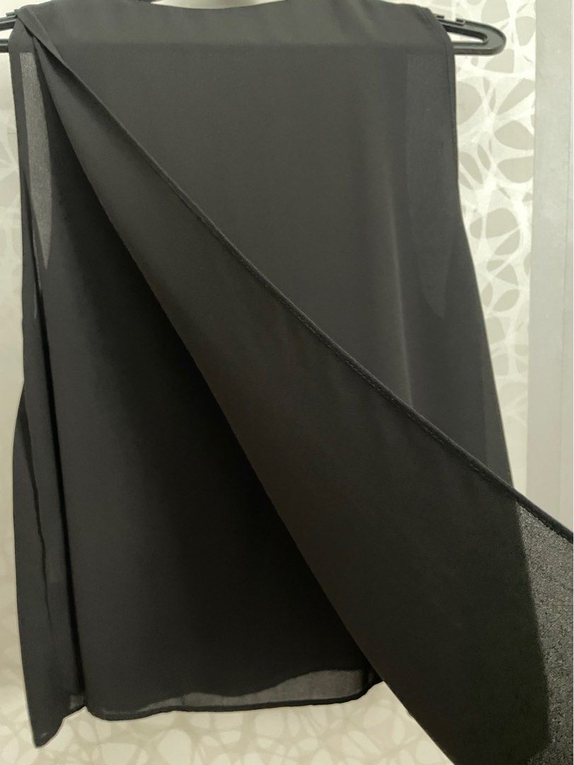 zara classic top, with extra back flap, Women's Fashion, Tops, Blouses ...