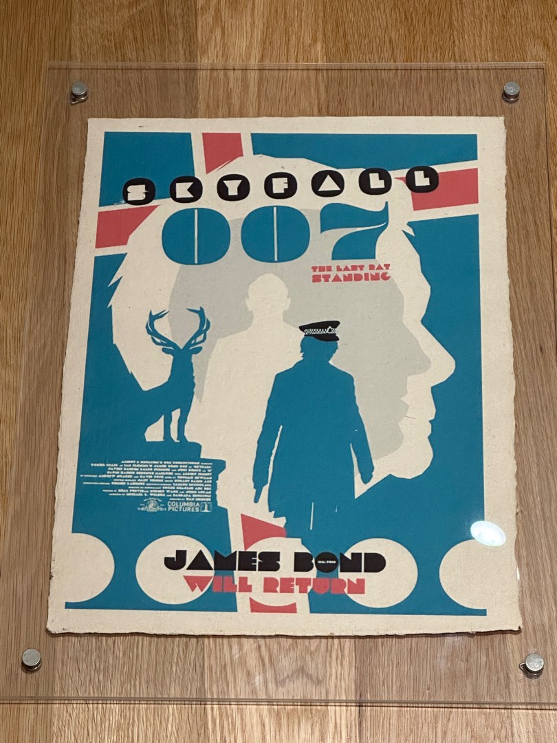 007 print muji frame, Hobbies & Toys, Memorabilia & Collectibles ...